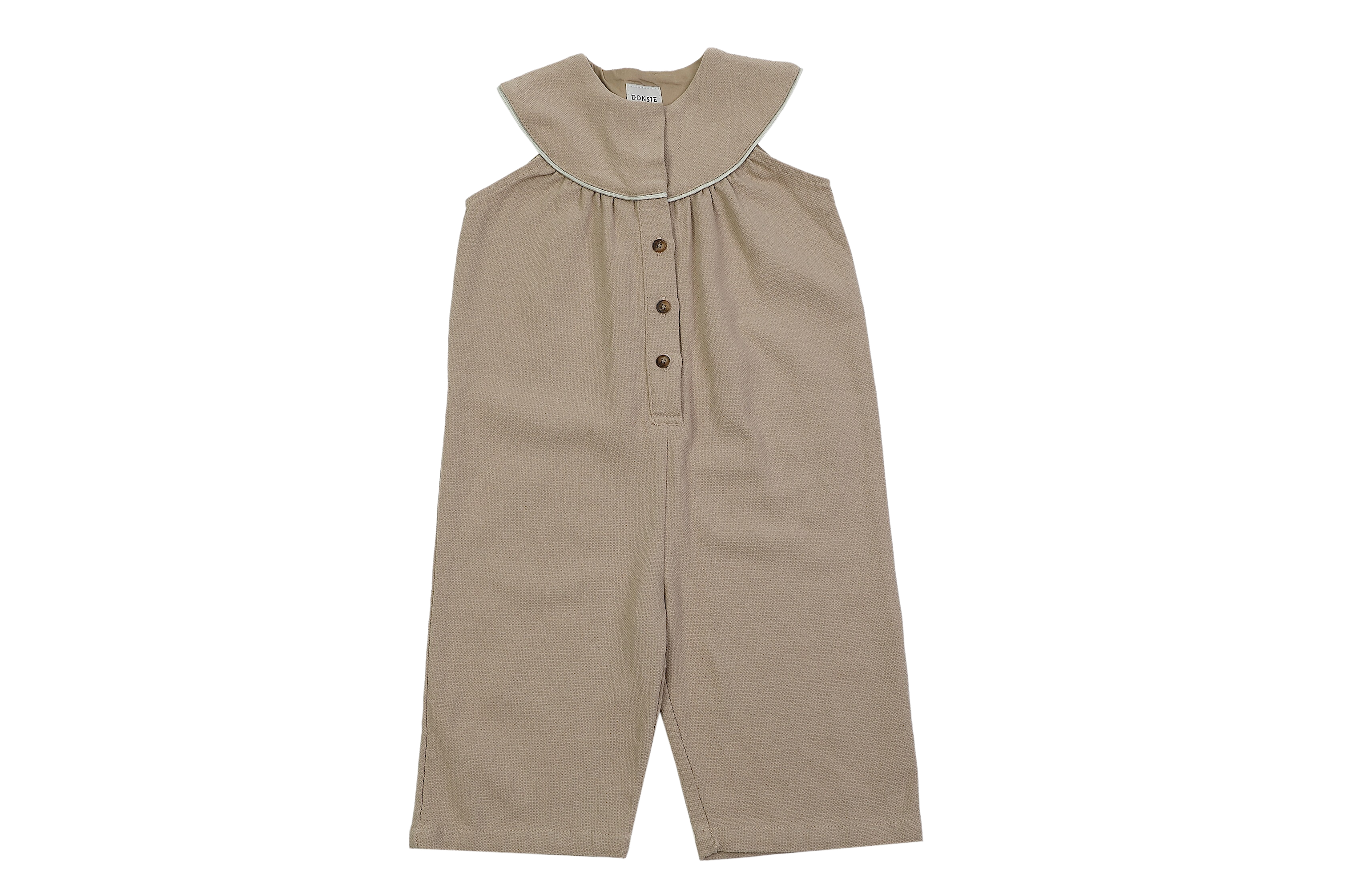 Drina Jumpsuit | Light Beige – Donsje Amsterdam