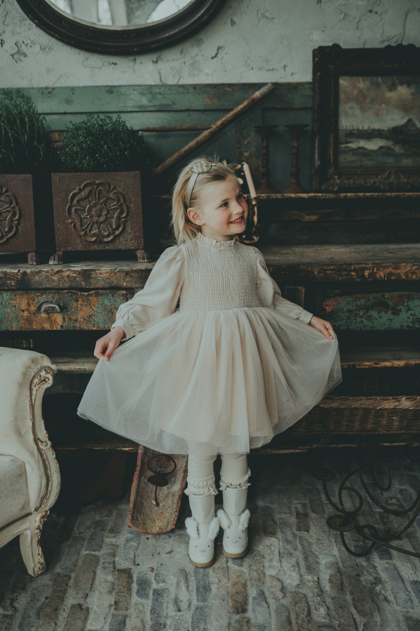 Janice Dress | Crispy White – Donsje Amsterdam