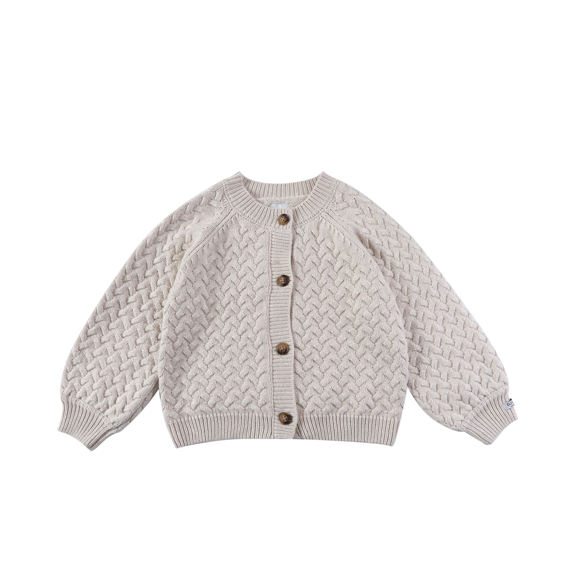 Loena Cardigan | Soft Sand – Donsje Amsterdam