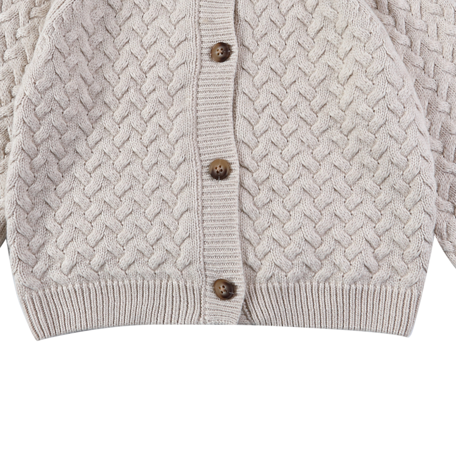 Loena Cardigan | Soft Sand – Donsje Amsterdam