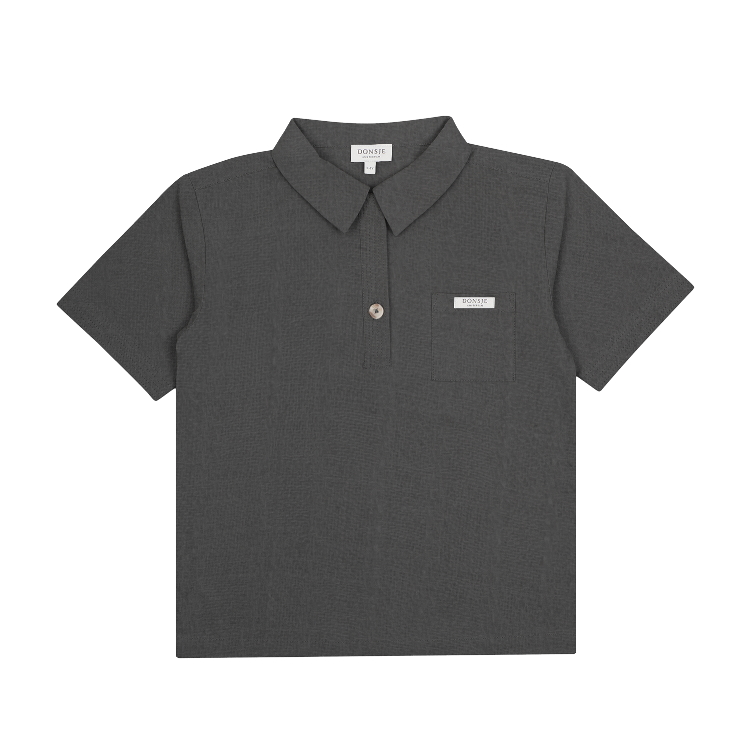 Fortt Shirt | Cloudy Grey Melange – Donsje Amsterdam