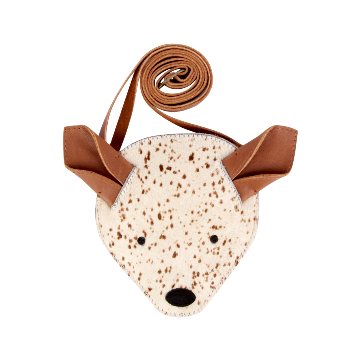 Britta Exclusive Purse | Bambi | Bambi Spotted Cow Hair – Donsje Amsterdam