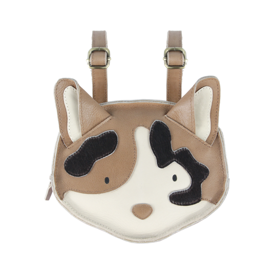 Kapi Exclusive Backpack | Calico Cat | Nutmeg Leather – Donsje Amsterdam