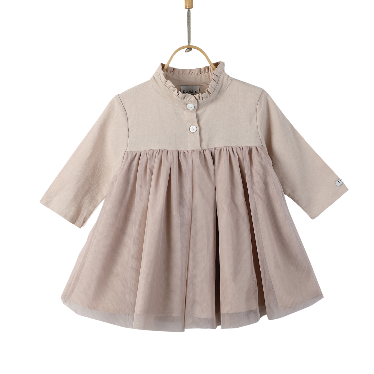 Fieke Dress | Rose Powder – Donsje Amsterdam
