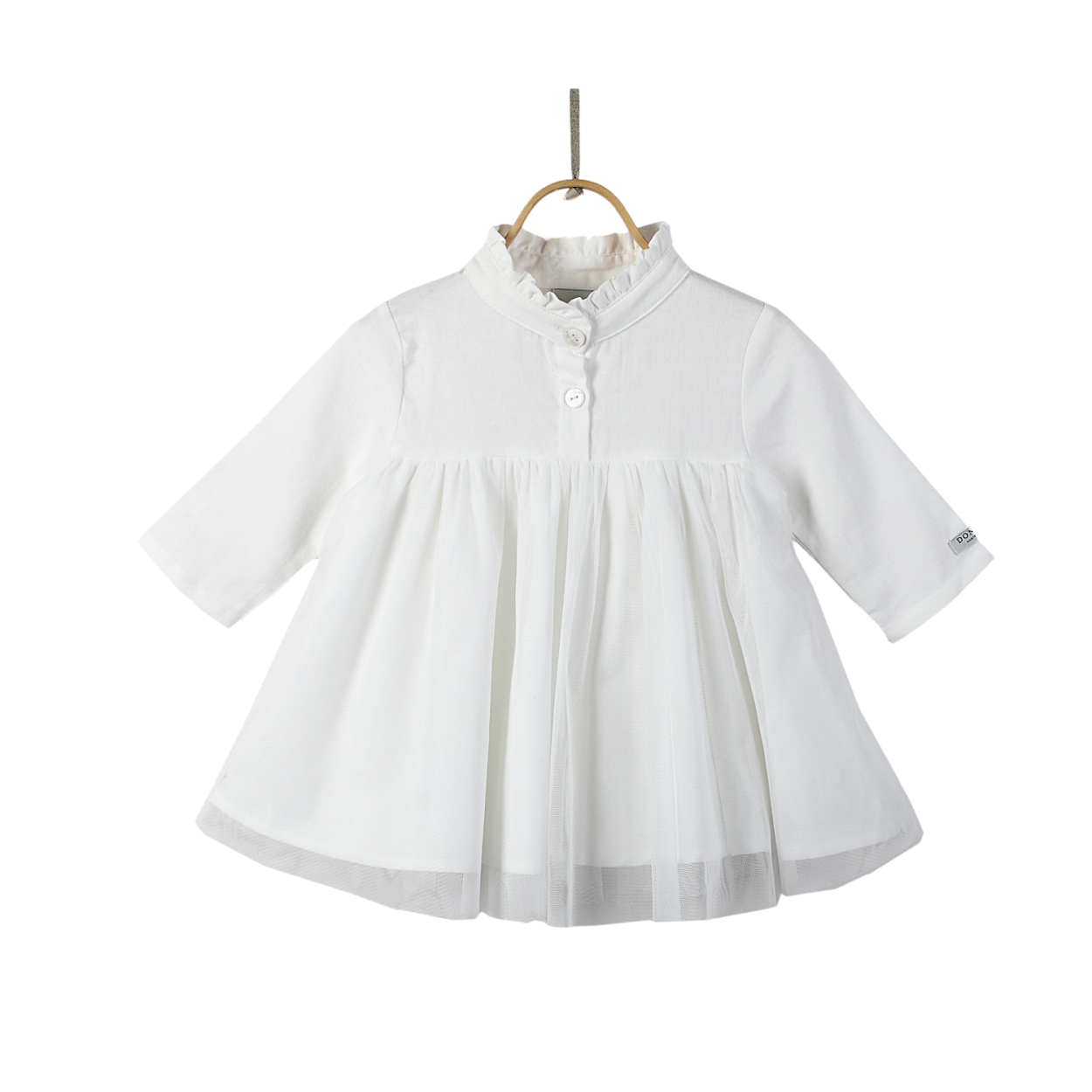 Fieke Dress | Swan White – Donsje Amsterdam