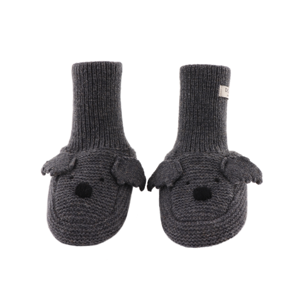 Maicer Merino Wool Booties | Koala | Cloudy Grey Melange – Donsje Amsterdam