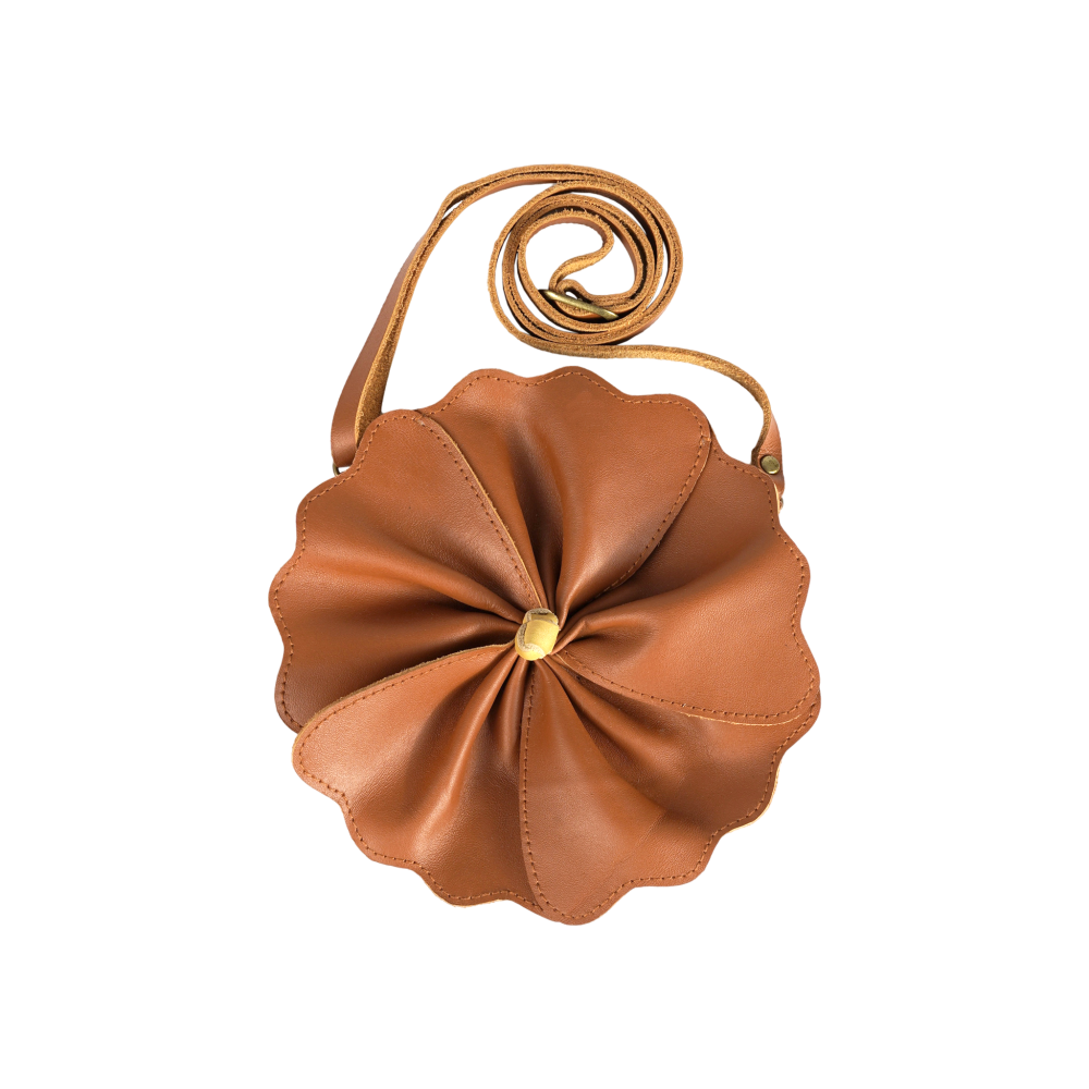 Toto Purse | Hibiscus | Maple Leather – Donsje Amsterdam