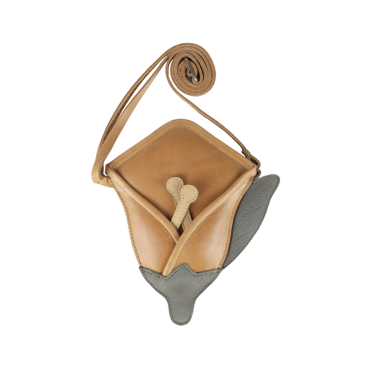 Flows Purse | Calla | Camel Classic Leather – Donsje Amsterdam